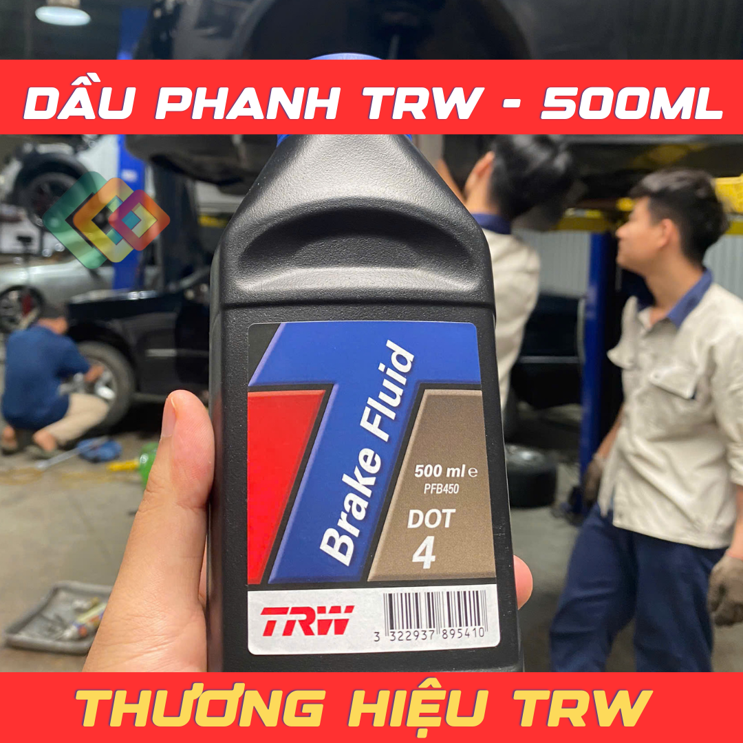 Dầu phanh TRW DOT 4 – 500ml - Phụ Tùng 3T