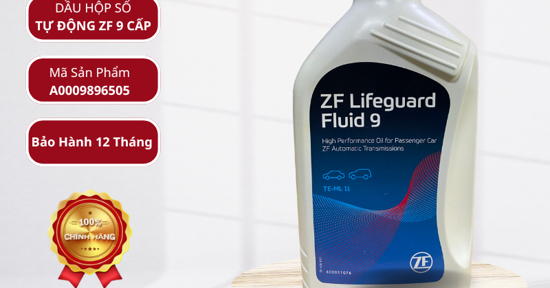 DẦU HỘP SỐ TỰ ĐỘNG ZF 9 CẤP A0009896505 - Phụ tùng 3T